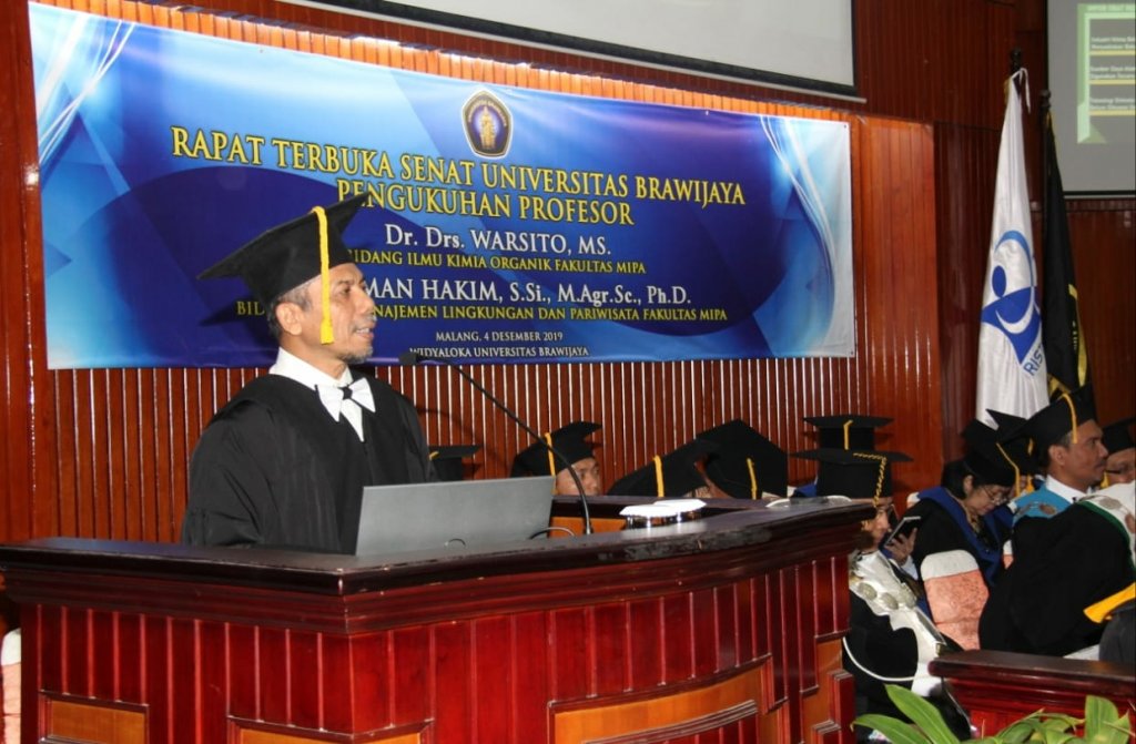Berkat Minyak Atsiri, Prof Dr Drs Warsito, MS, Jadi Profesor Bidang ...
