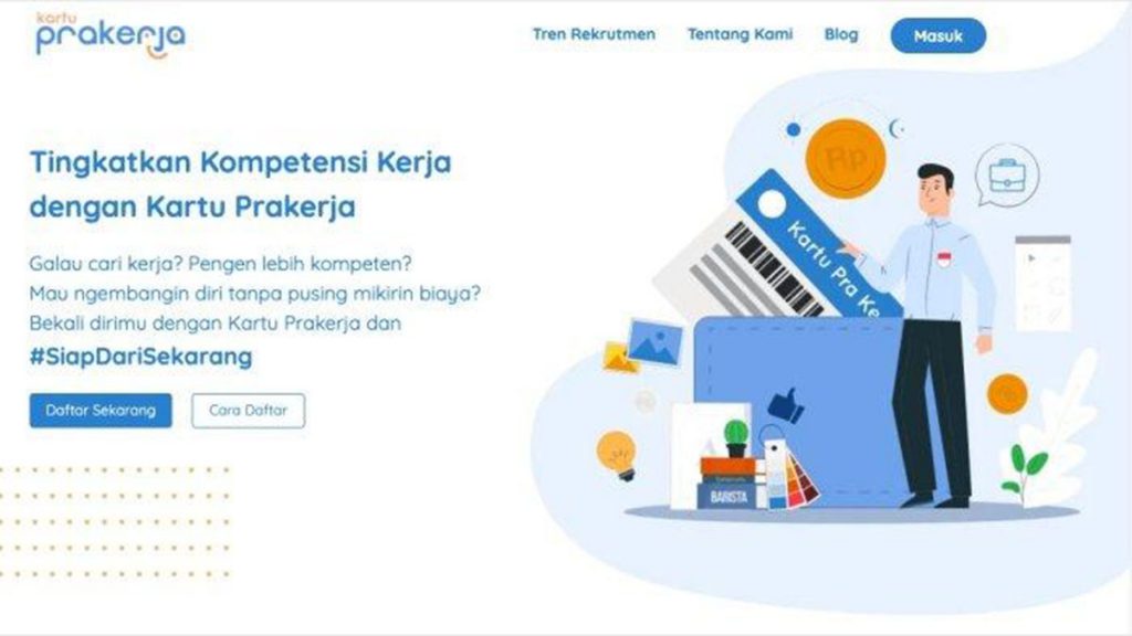 Penjelasan Logo Lonceng di Dashboard Kartu Prakerja