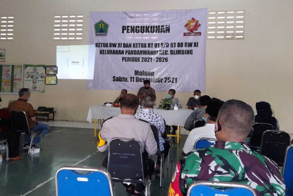 Pengukuhan Ketua RW XI dan RT 1-8 Pandanwangi Pengukuhan Ketua RW XI dan RT 1-8 Pandanwangi