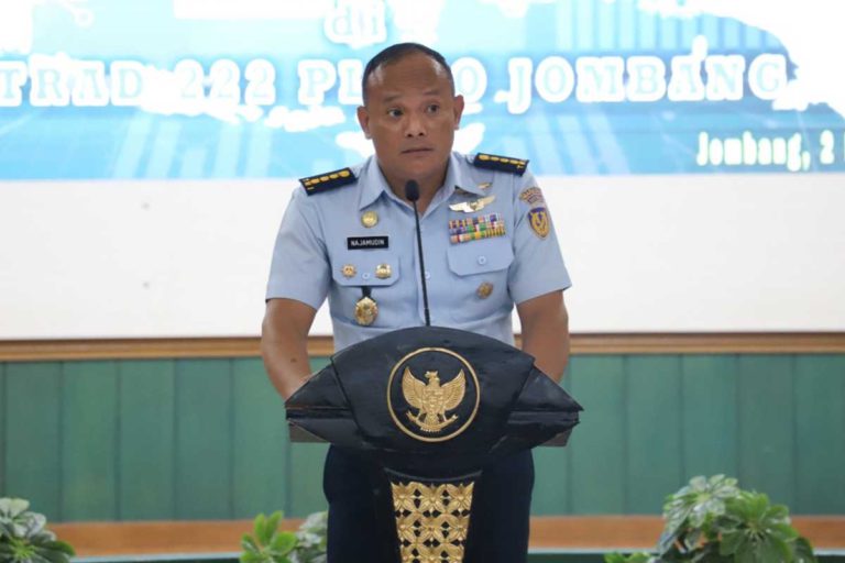 Puspotdirga TNI AU Jakarta Lakukan Binpotdirga di Satrad 222 Ploso
