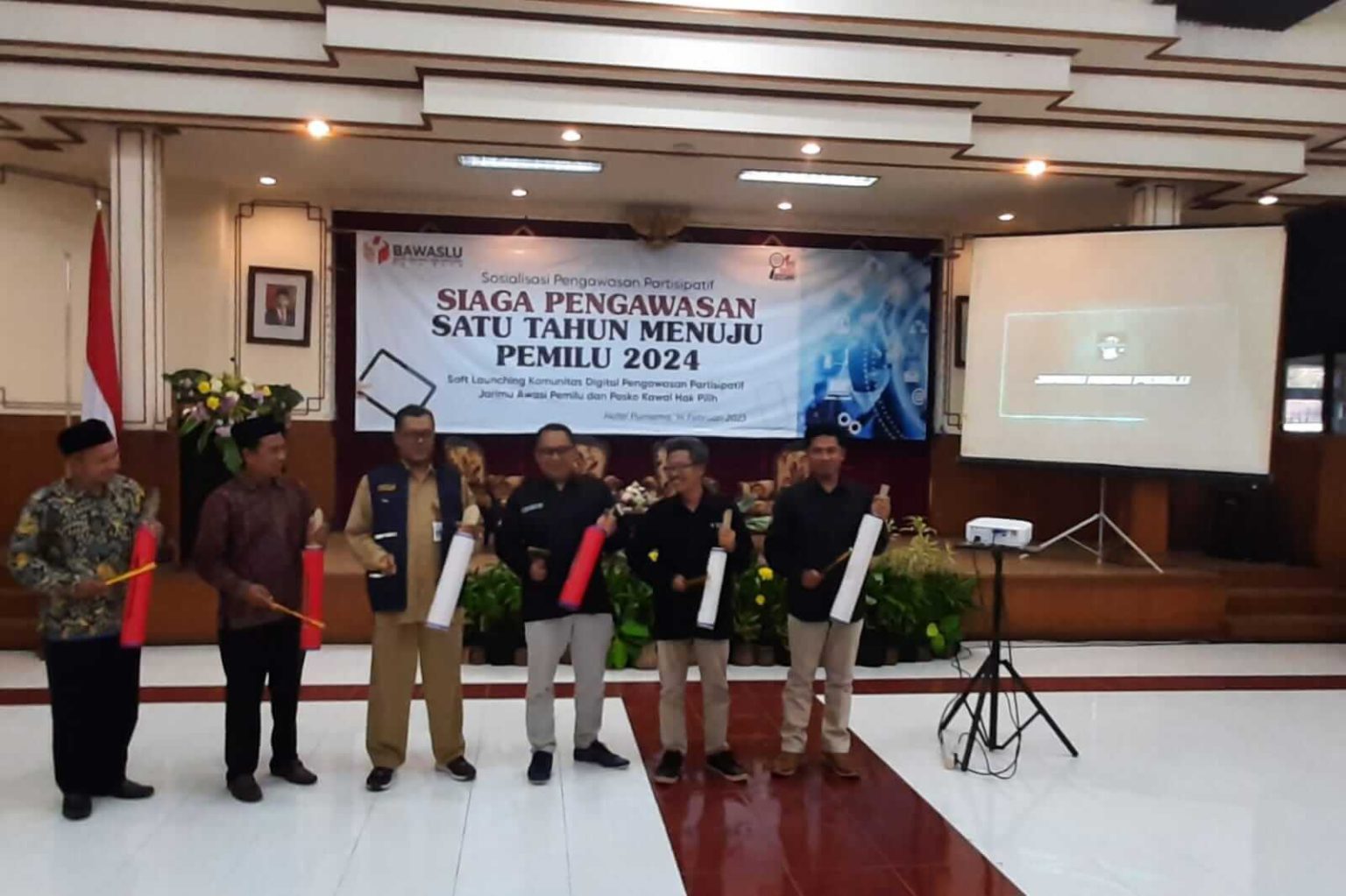 Bawaslu Batu Soft Launching Komunitas Digital Pengawasan Partisipatif Pemilu