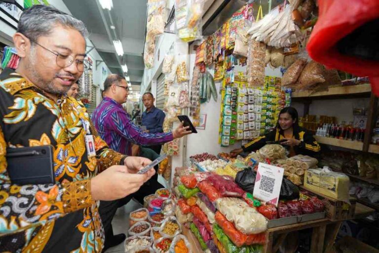 Pekan QRIS Nasional 2024 di Pasar Induk Among Tani