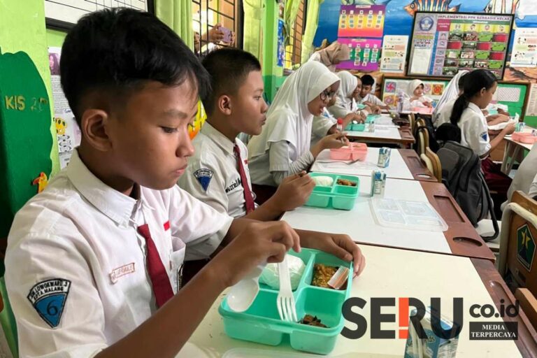 Makan Bergizi Gratis Kota Malang Dimulai, Sasar 430 Siswa SDN 3 Lowokwaru