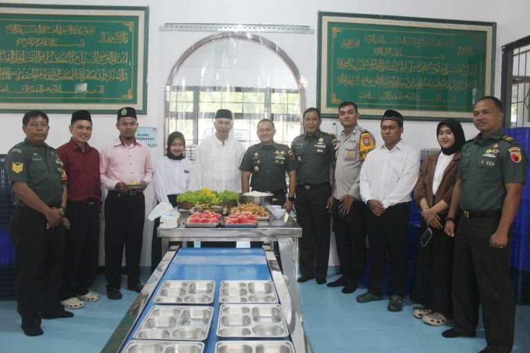 Dandim 0833 Kota Malang Resmikan SPPG di Pondok Pesantren Bahrul Magfiroh